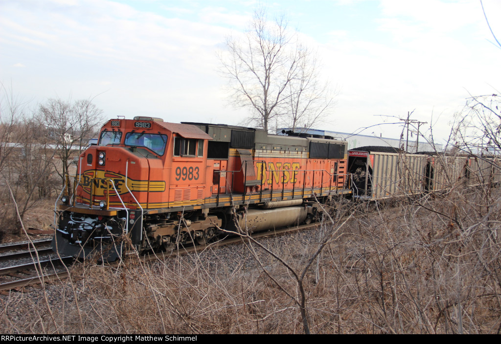 BNSF 9983 - DPU